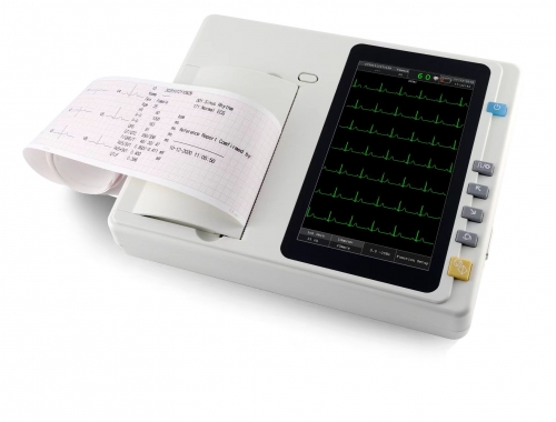 IN-301 7 Inch High Resolution 3-channel Ecg Machine Digital ...